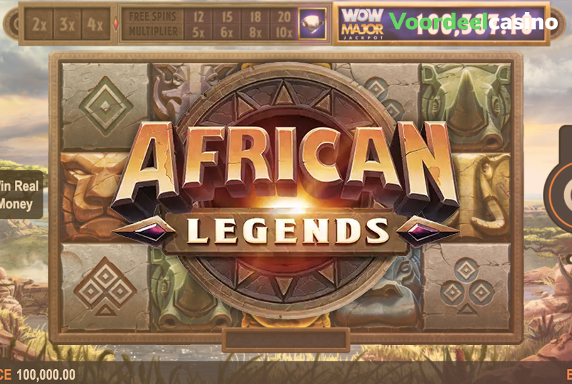 African Legends Review | Videoslots | Voordeelcasino.com